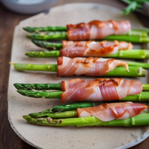 Pancetta Wrapped Asparagus Recipe