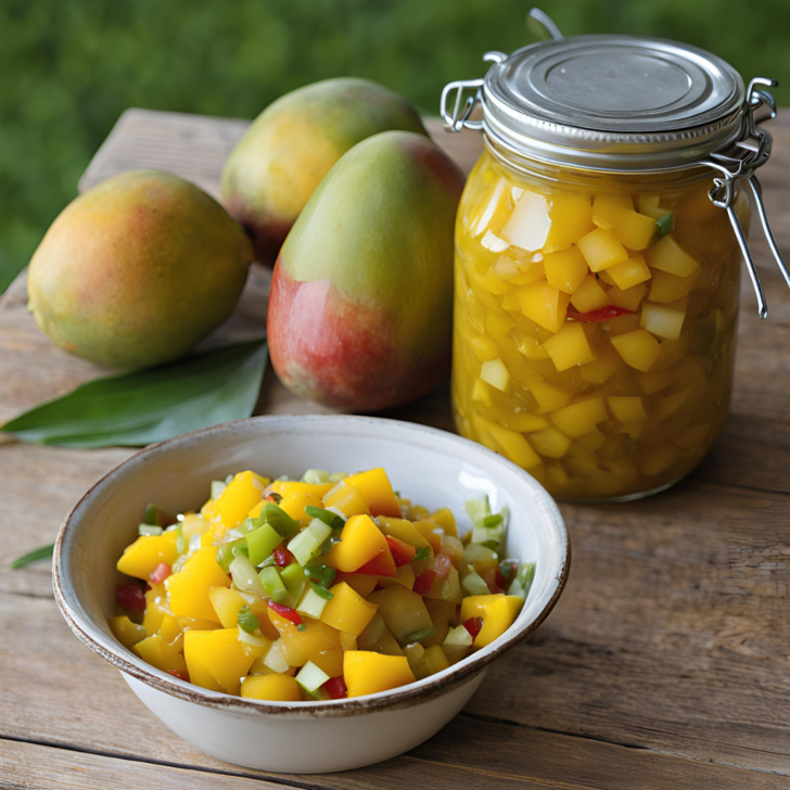 Mango Chow Chow Relish Recipe [A Sweet and Spicy Delight]