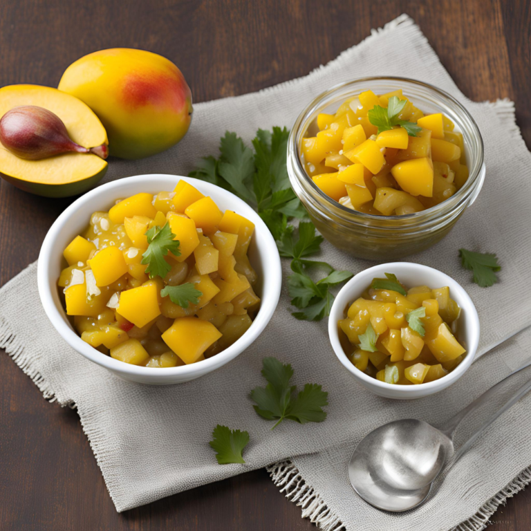 Mango Chow Chow Relish Recipe