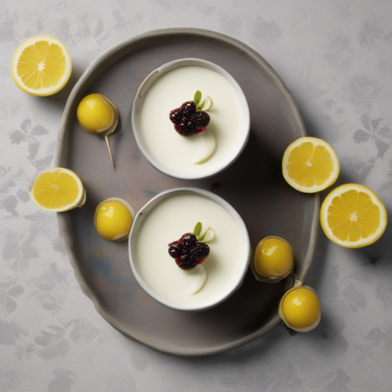 Lemon Panna Cotta Recipe