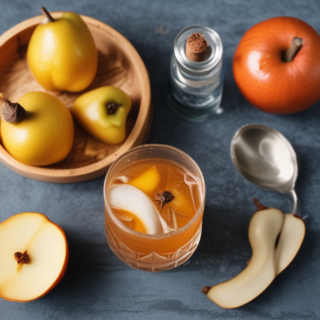 Spiced Pear Old Fashioned Recipe (A Fusion of Flavors)