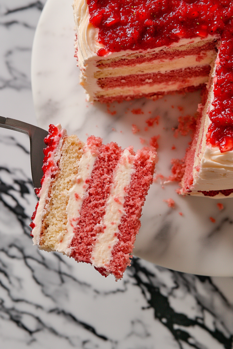 Valentine’s Day Strawberry Cake: A Sweet Treat for Your Special Someone