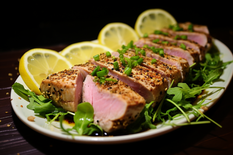 Lemon Pepper Tuna Recipe