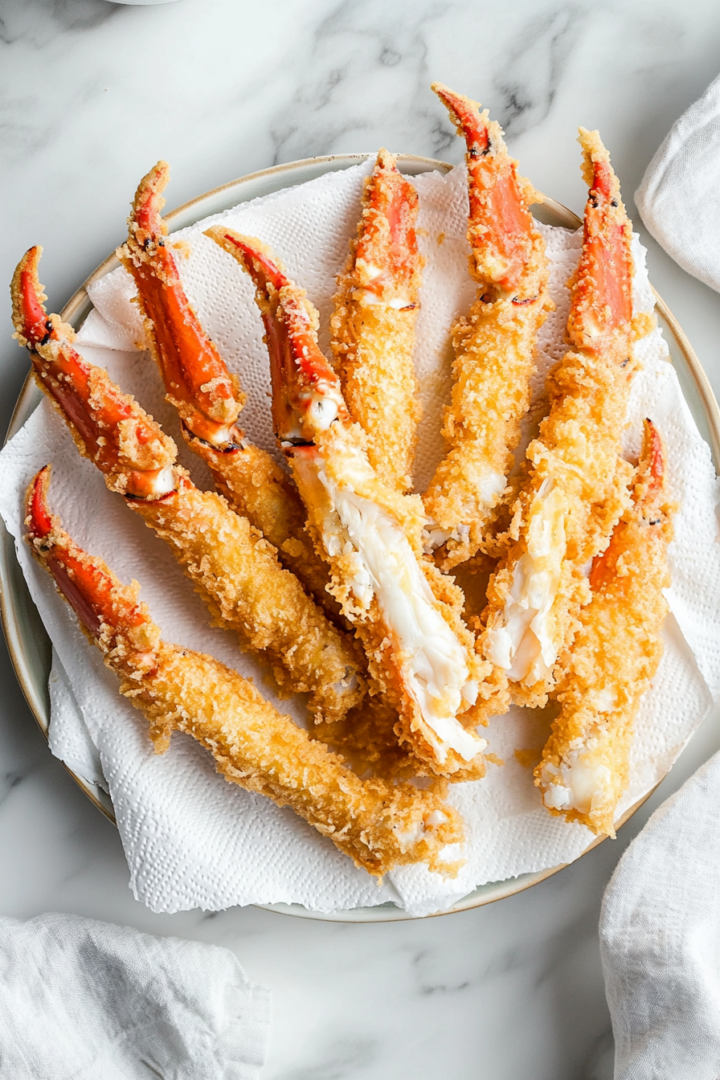 Fried Crab Legs Recipe