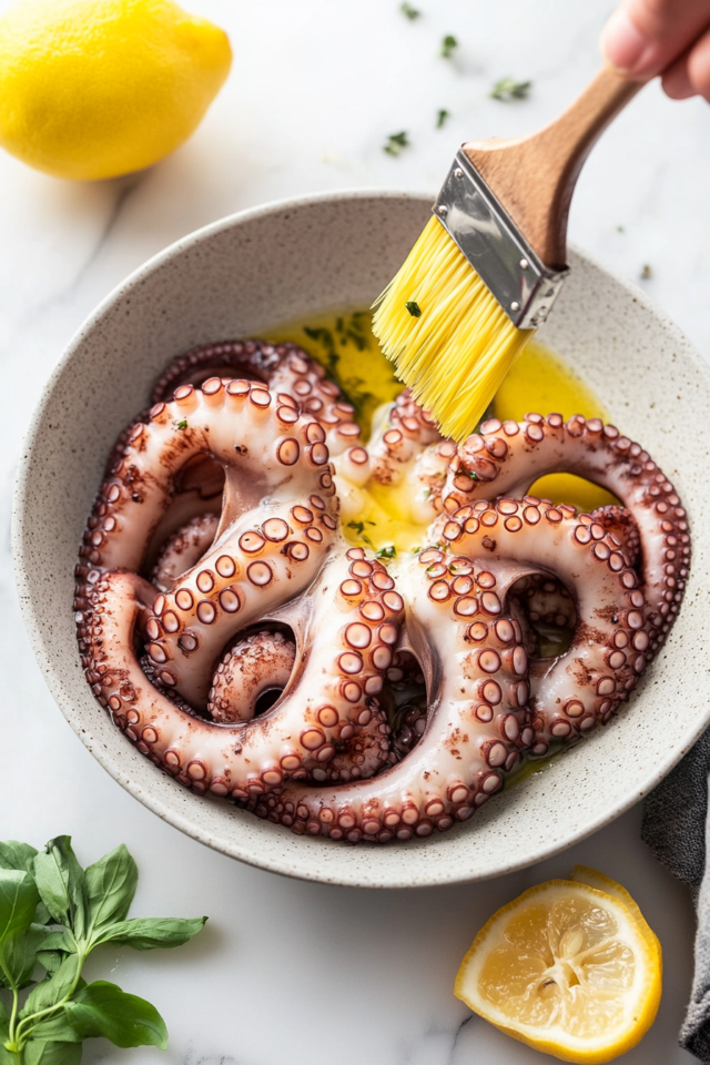 Homemade Grilled Octopus Recipe