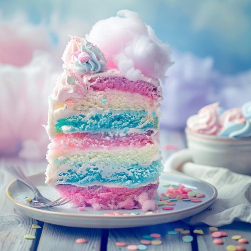 Cotton Candy Cake Recipe (Bringing Flavors and Colors)