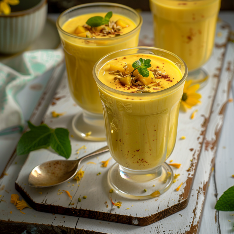 Mango Lassi Recipe (A Refreshing Tropical Delight)