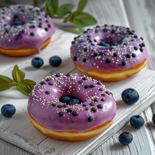 Blueberry Cake Donut Recipe: Berrylicious Bliss!