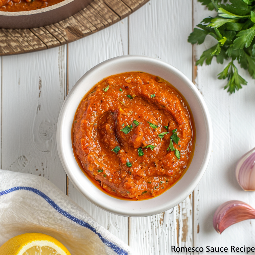 Romesco Sauce Recipe {Traditional and Easy to Make}