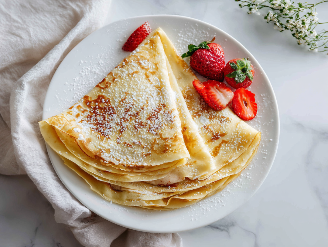 Sweet and Delicious Crepes Recipe!