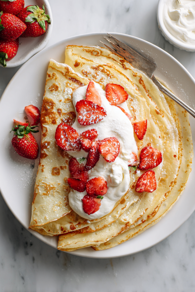 Sweet and Delicious Crepes Recipe!