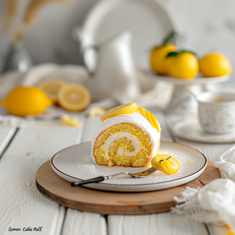 Lemon Cake Roll Recipe