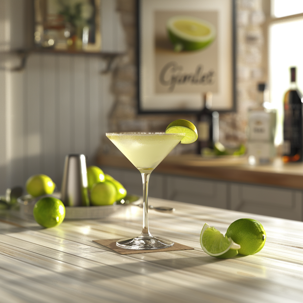 Gimlet Recipe "A Blend of Gin and Lime"