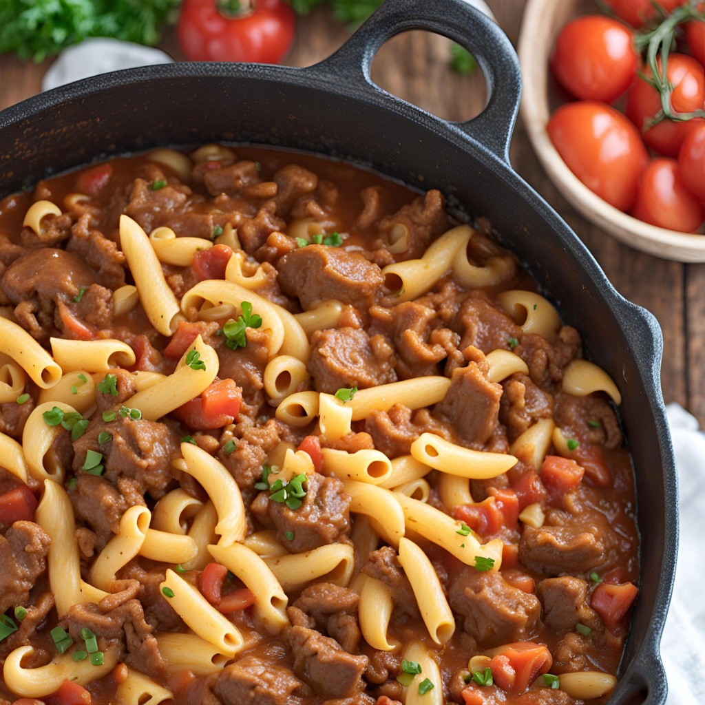 Goulash Recipe {One-Pot Beef and Macaroni}