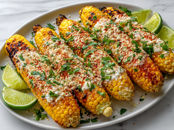 Best Street Corn Recipe in 20 Mins!