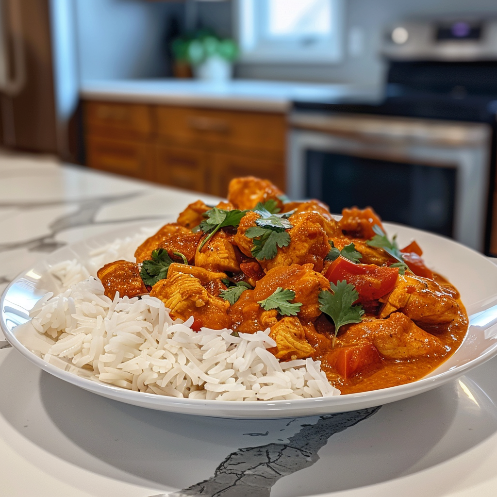 Chicken Tikka Masala : A Indian Restaurant-Style Recipe