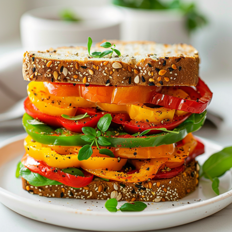 Bell Pepper Sandwich Recipe: Flavor-packed Perfection!