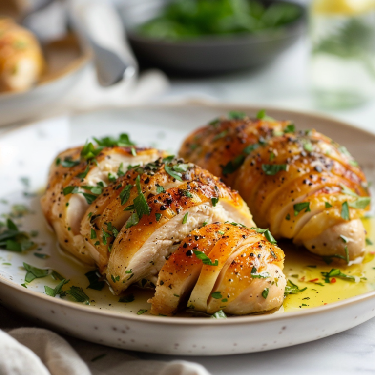 Keto Hasselback Chicken Recipe