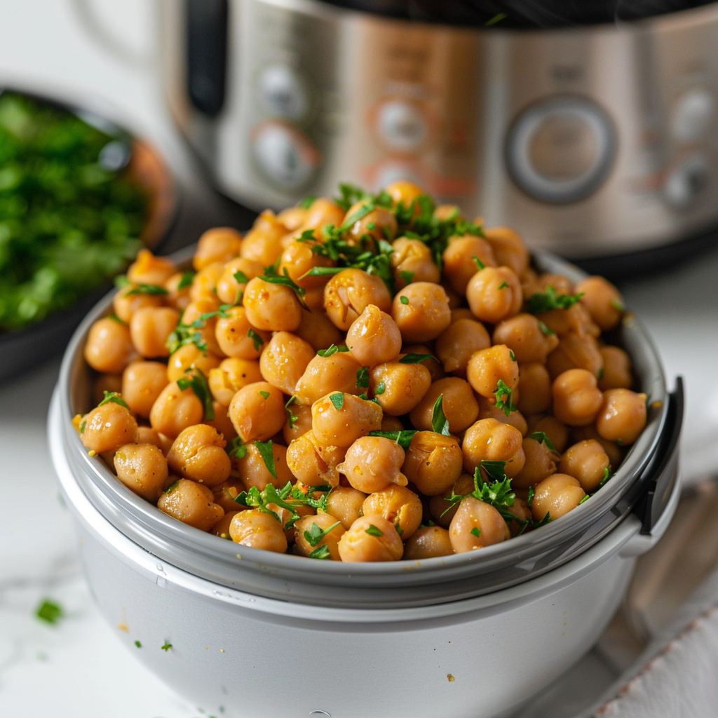 Instant Pot Chickpeas Recipe {Easy, Fast, and Flavorful}