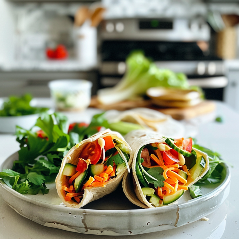 Jicama Wraps Recipe: Crunchy Delights For Healthy Dining!