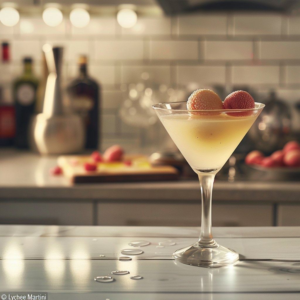 Lychee Martini Recipe [Sipping Sweetness in Style]