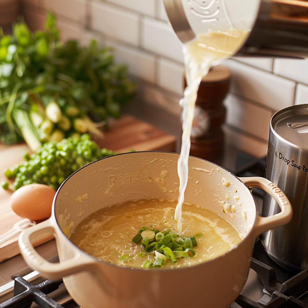 Homemade Egg Drop Soup Recipe: A Taste of Chinese Comfort