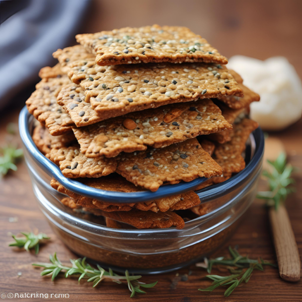 Flax Seed Crackers Recipe