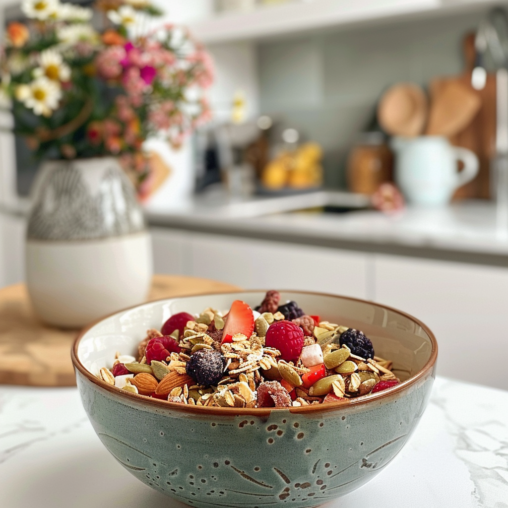 Muesli Recipe {Homemade Wholesome Morning Bliss}