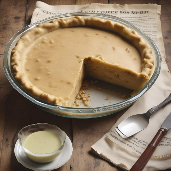 Water Pie Recipe