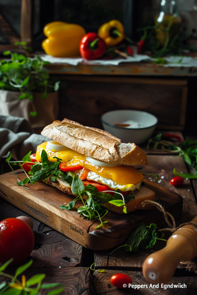 Pepper and Egg Sandwich Recipe (Comfort Food at Its Best)