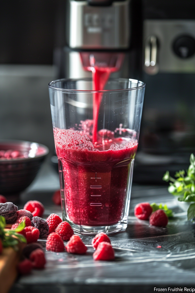 Frozen Fruit Smoothie Recipe