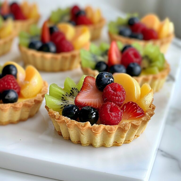 Mini Fruit Tarts Recipe