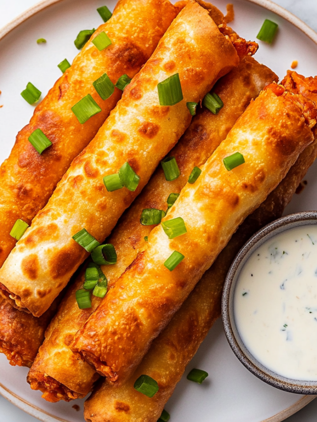 Buffalo Chicken Taquitos Recipe