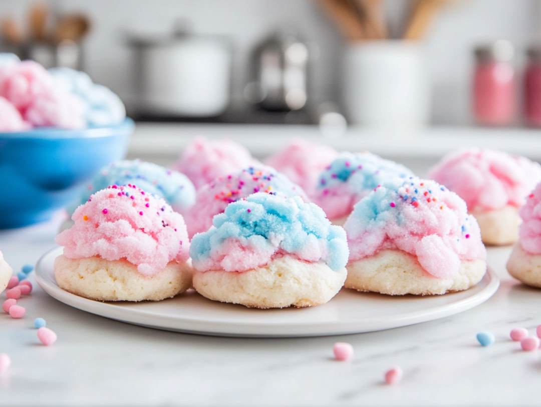 Cotton Candy Cookies