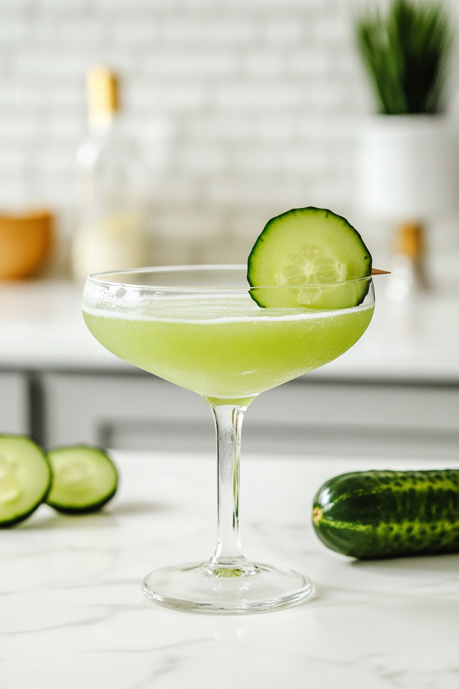 Chilled Cucumber Cocktail Recipe : A Refreshing Twist On Classic Sips!
