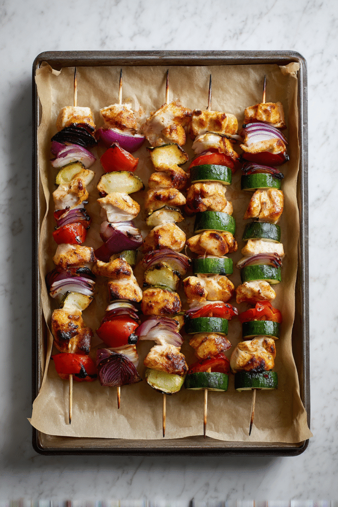 Best Chicken Kabobs in Oven!