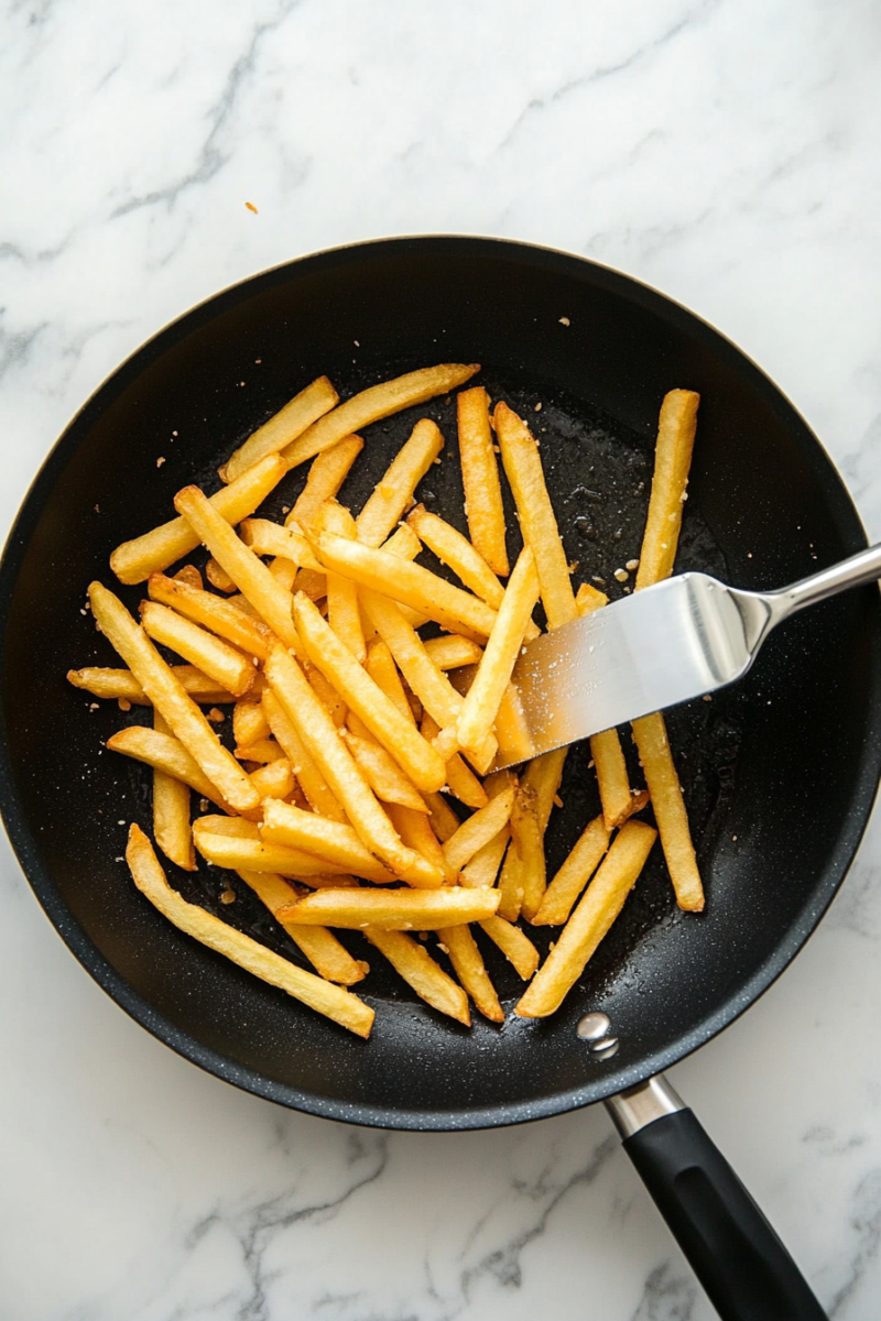 Chicken Tinga Cheese Fries Recipe