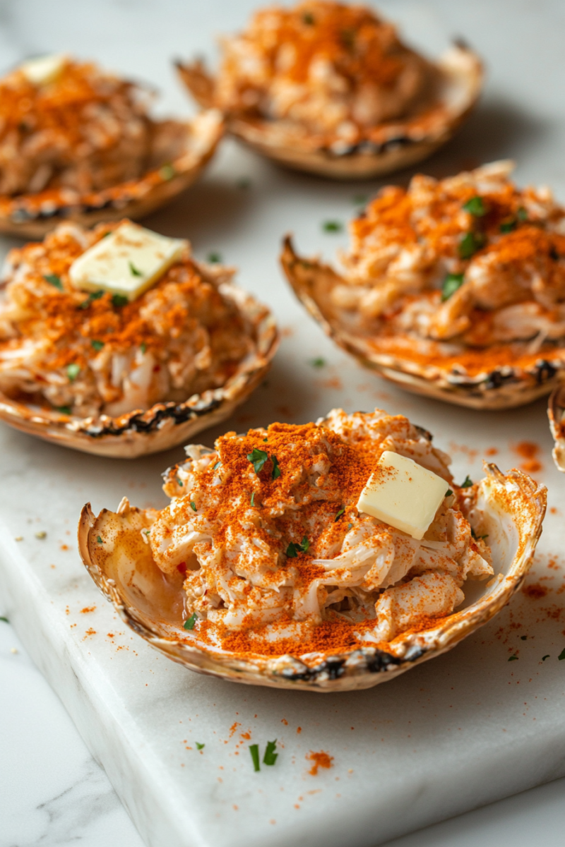 New Orleans Seafood Stuffed Crabs Recipe