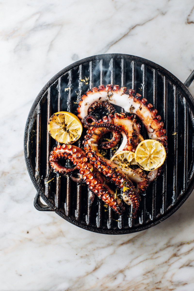 Homemade Grilled Octopus Recipe