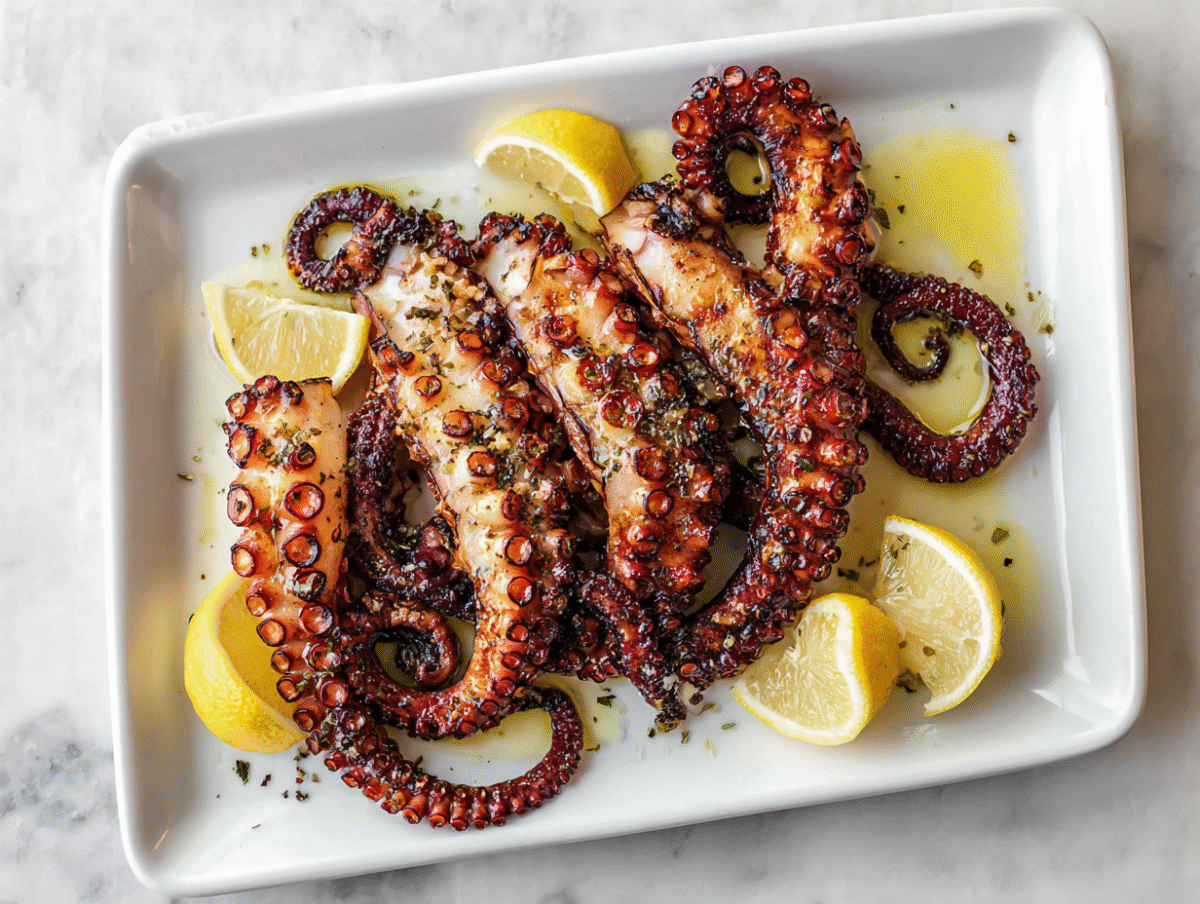 Homemade Grilled Octopus Recipe