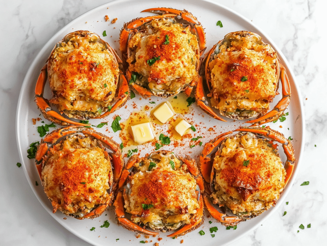 New Orleans Seafood Stuffed Crabs Recipe