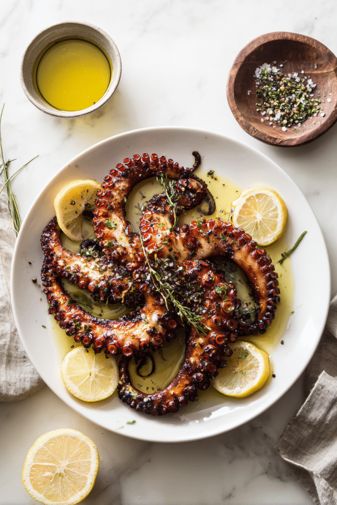 Homemade Grilled Octopus Recipe