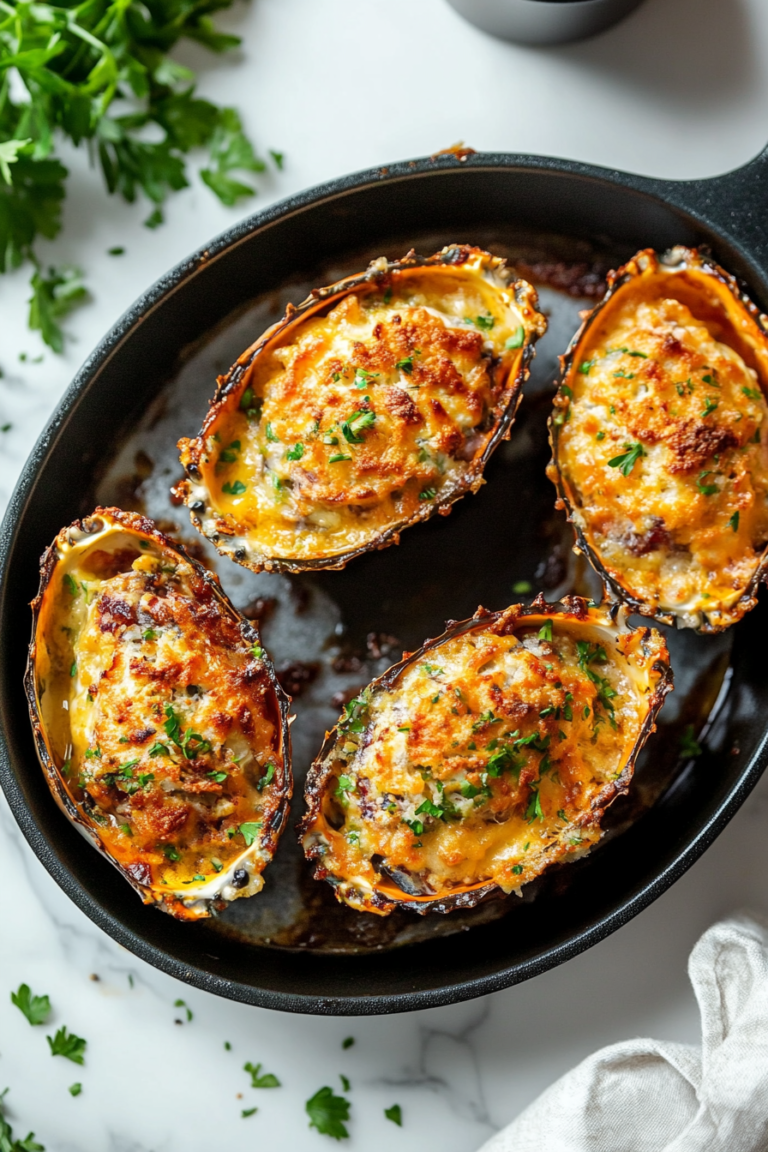 New Orleans Seafood Stuffed Crabs Recipe