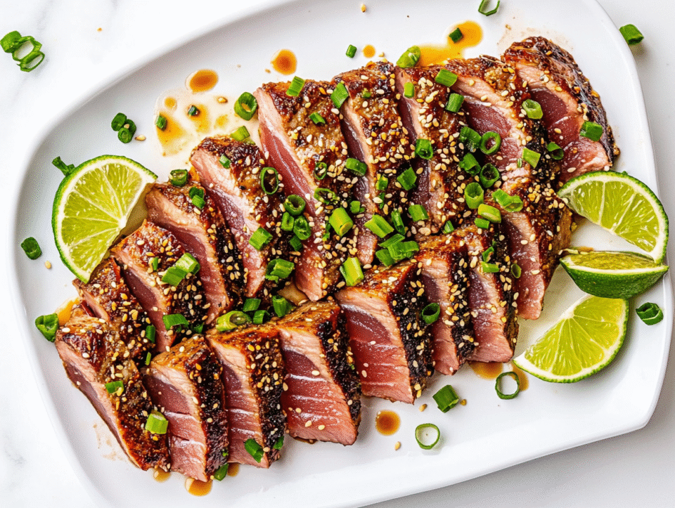 Yellowfin Tuna Recipe (16- Minute Seafood Special)