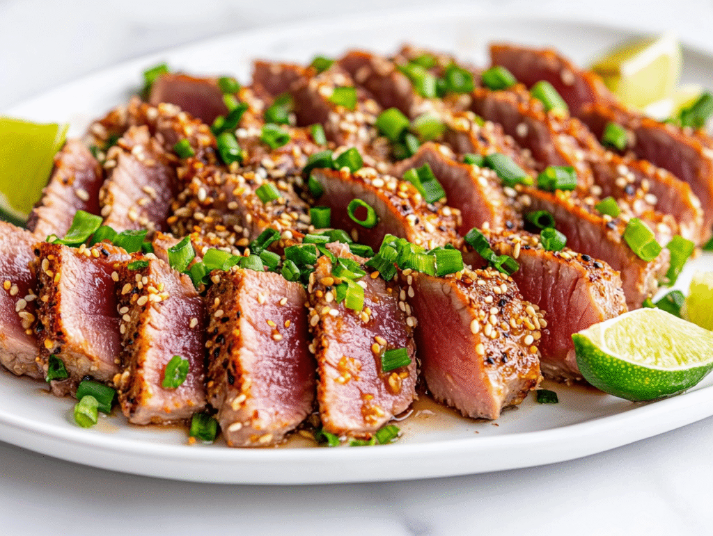 Yellowfin Tuna Recipe (16- Minute Seafood Special)