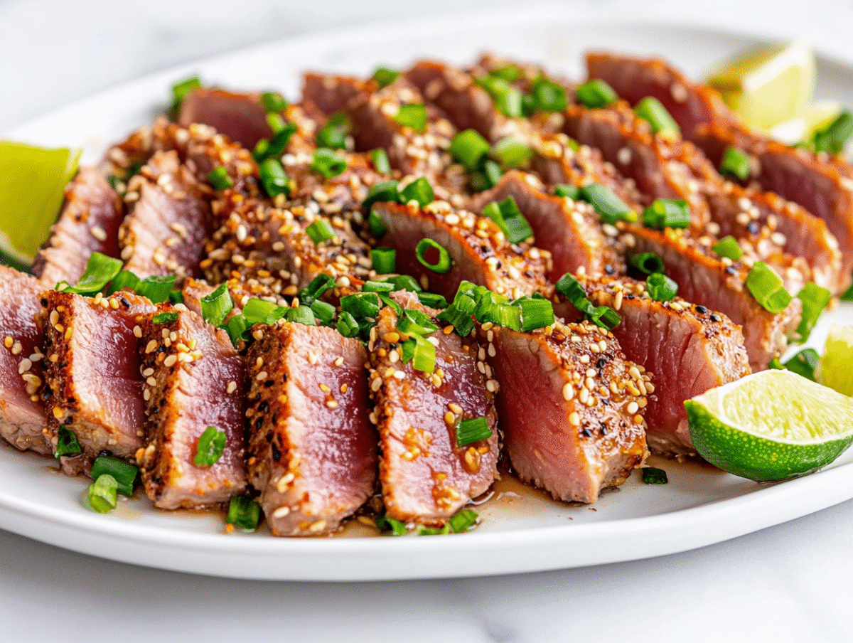 Yellowfin Tuna Recipe (16- Minute Seafood Special)