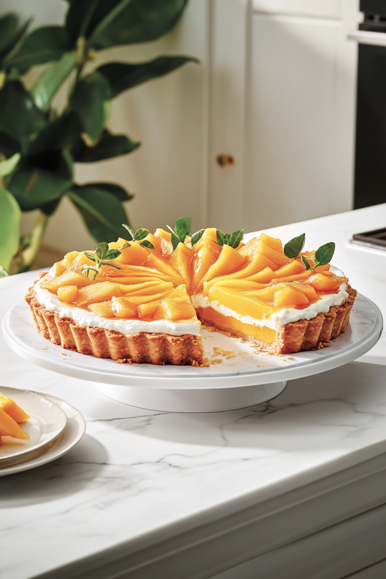 Mango Curd Tart Recipe