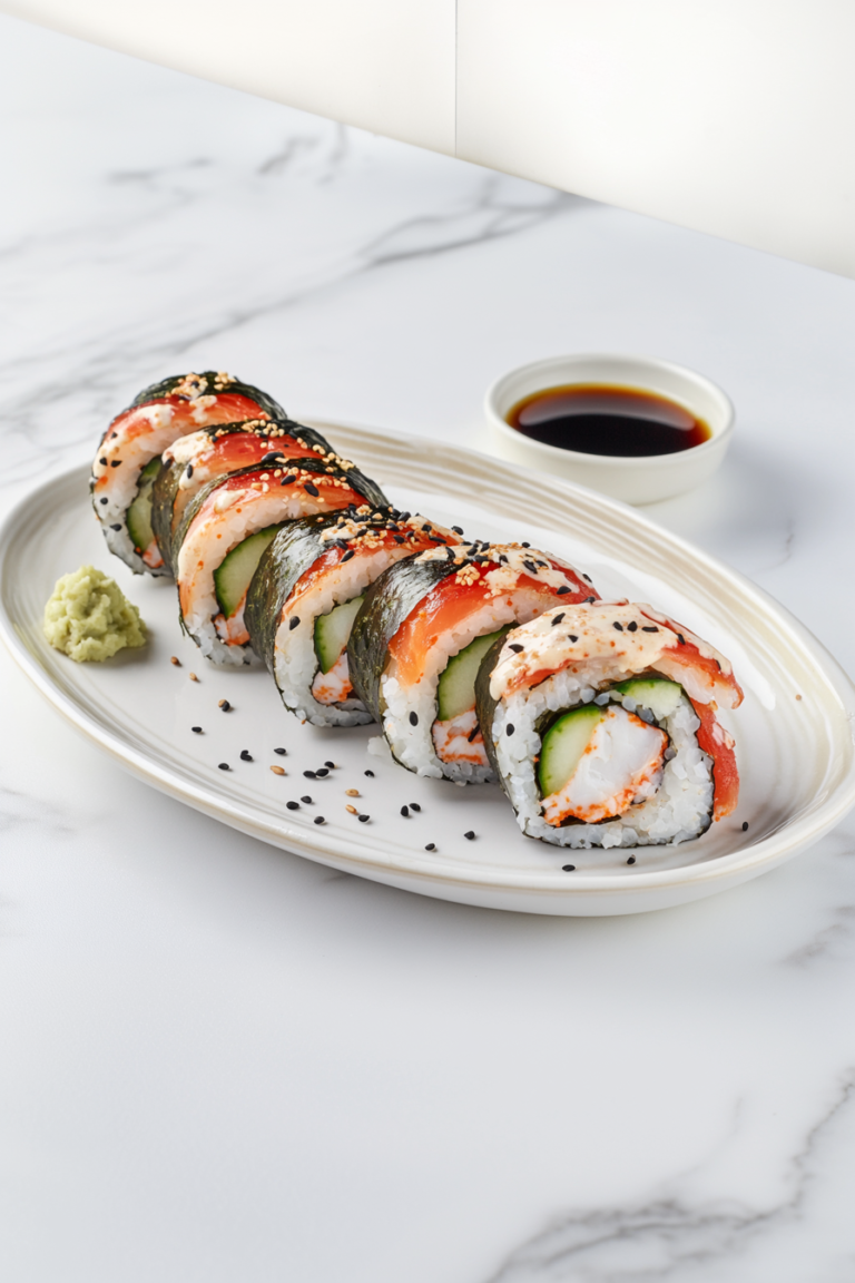 Spicy Crab Roll Recipe "Kani Maki's Magic"
