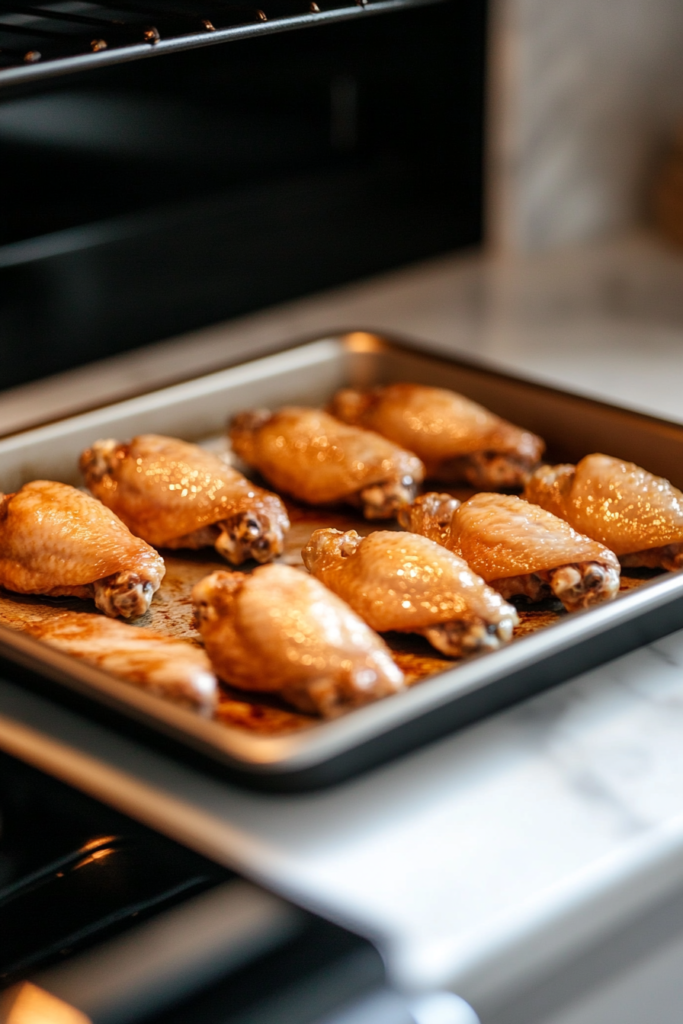 Halloween Bat Wings (Soy Sauce Chicken Wings) Recipe