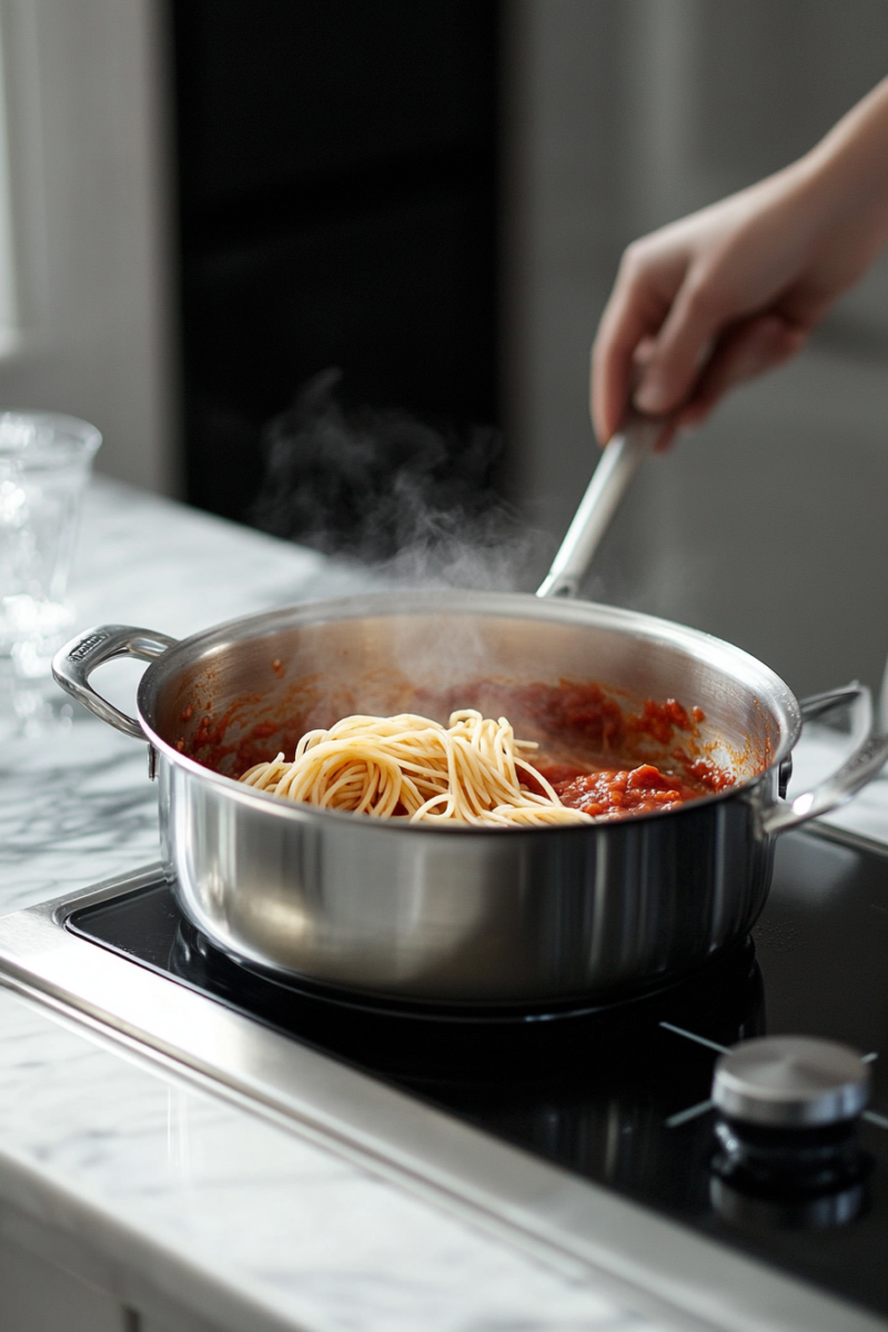 Halloween Eyeball Pasta Recipe (with Meatball "Eyeballs")